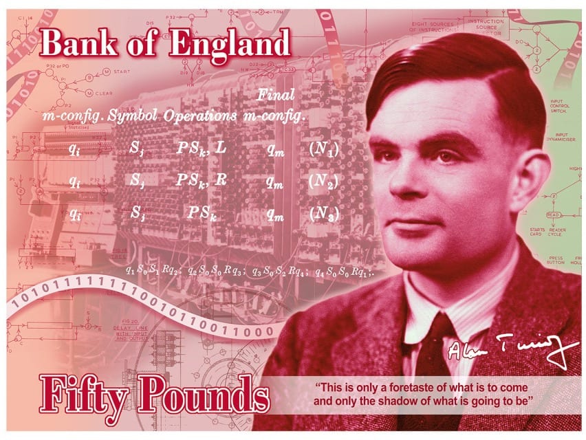 [Monde] Alan Turing, premier LGBT à figurer sur un billet britannique