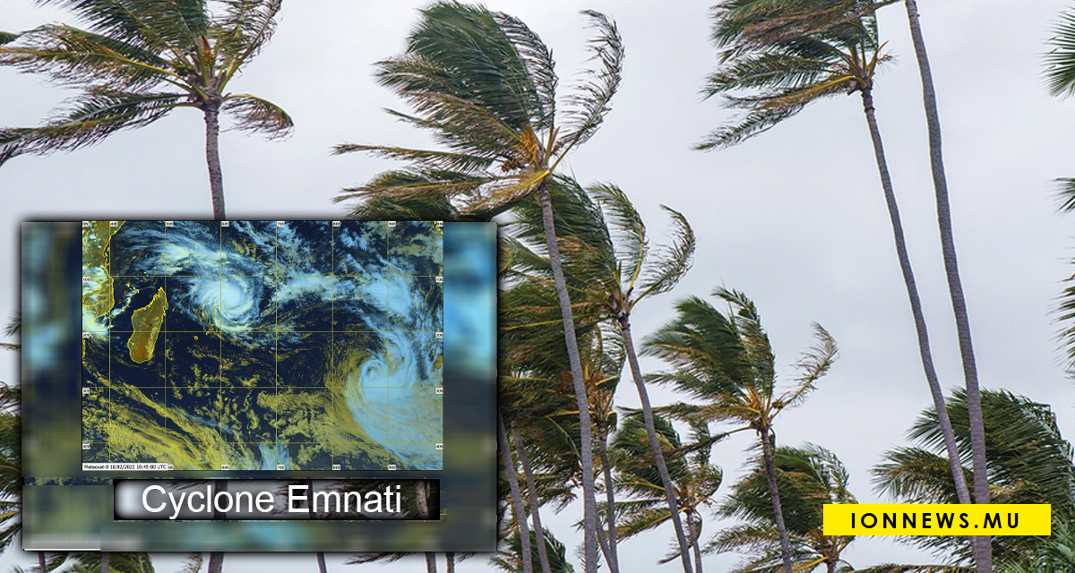 Un avertissement de cyclone de classe I reste en vigueur à Maurice