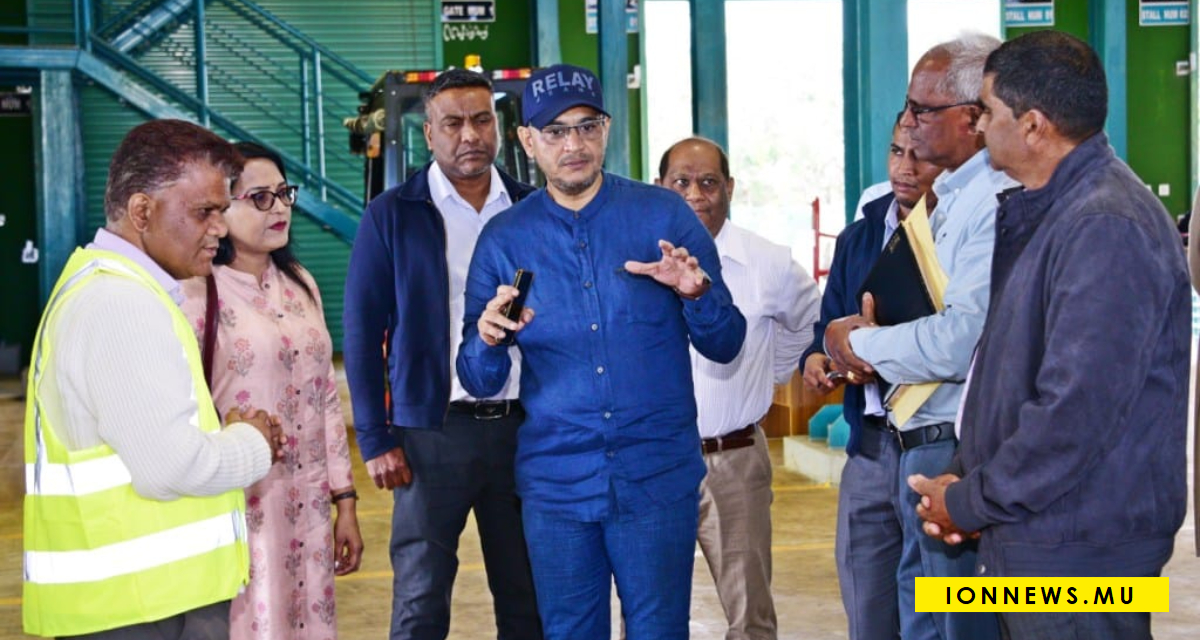 Wooton : Vikram Hurdoyal visite le National Wholesale Market