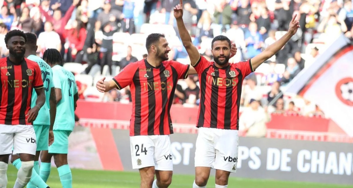 Ligue 1 : Nice l’emporte contre Reims et se place sur le podium